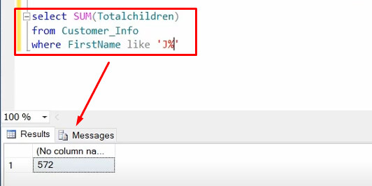 Hàm AVG, SUM trong SQL để tính trung bình và tổng số