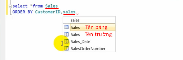 Câu lệnh ORDER BY trong SQL, cách dùng kèm ví dụ chi tiết