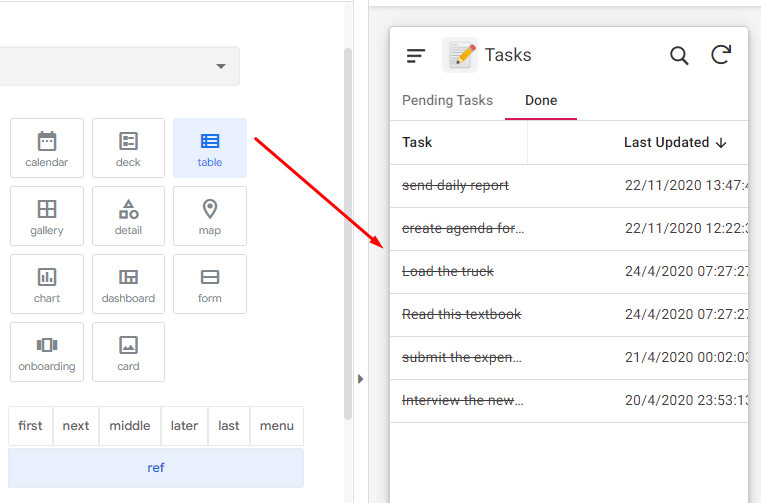 Cách tùy chỉnh giao diện ứng dụng (View) trong Appsheet