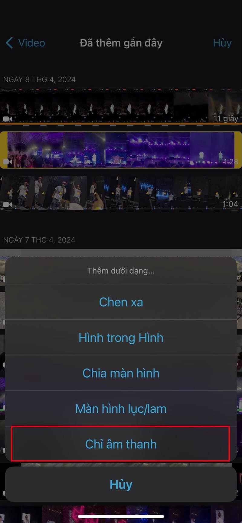 3 cách tách âm thanh khỏi video trên iPhone cực dễ