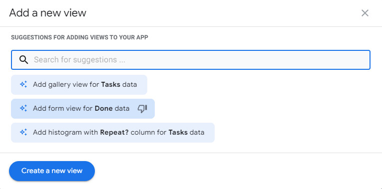 Cách tùy chỉnh giao diện ứng dụng (View) trong Appsheet