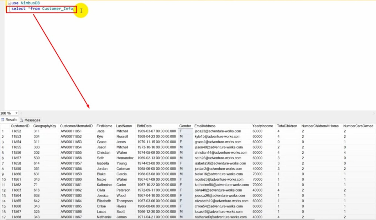 Cách sử dụng câu lệnh SELECT trong SQL qua các ví dụ