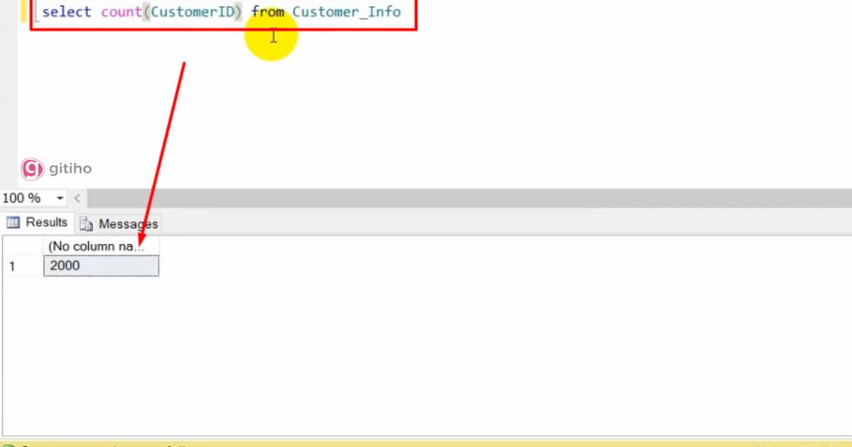 Cách dùng hàm COUNT trong SQL để đếm số lượng bản ghi
