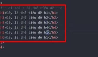 Tìm hiểu chi tiết về các thẻ định dạng chữ (Text) trong HTML