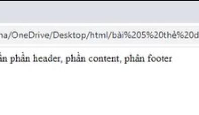 Hướng dẫn cách dùng thẻ div và cách tạo danh sách trong HTML