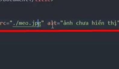 Hướng dẫn cách dùng thẻ IMG hiển thị hình ảnh trong HTML