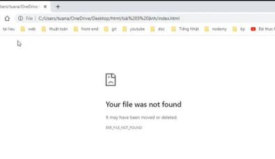 Hướng dẫn cách dùng thẻ IMG hiển thị hình ảnh trong HTML