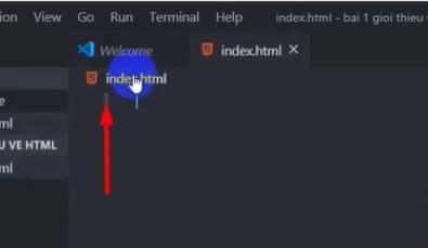 Cách tạo File HTML và chạy HTML trong Visual Studio Code