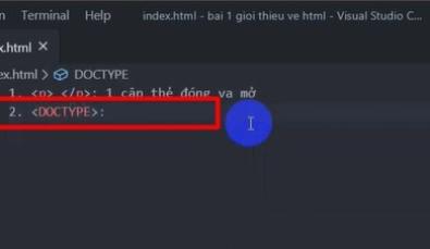 Cách tạo File HTML và chạy HTML trong Visual Studio Code