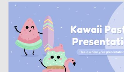 20+ slide Powerpoint cute miễn phí đủ các chủ đề, tải về ngay