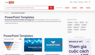 11 nguồn tải slide Powerpoint mẫu chất lượng cao "hot" nhất