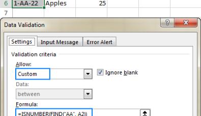 Cách sử dụng và khắc phục lỗi Xác thực dữ liệu (Data Validation) trong ...
