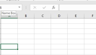 Cách sử dụng Name Box trong Excel để quản lý dữ liệu theo tên