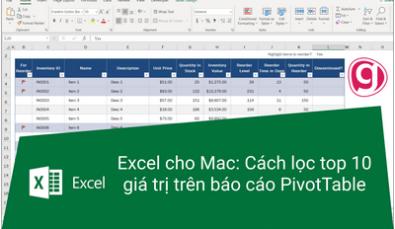 5 thủ thuật thú vị cho Pivot Tables trong Excel bạn không nên bỏ lỡ