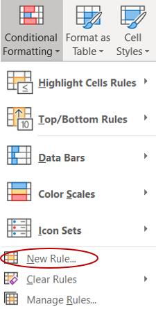 Cách viết công thức Excel trong Conditional Formatting&Data Validation