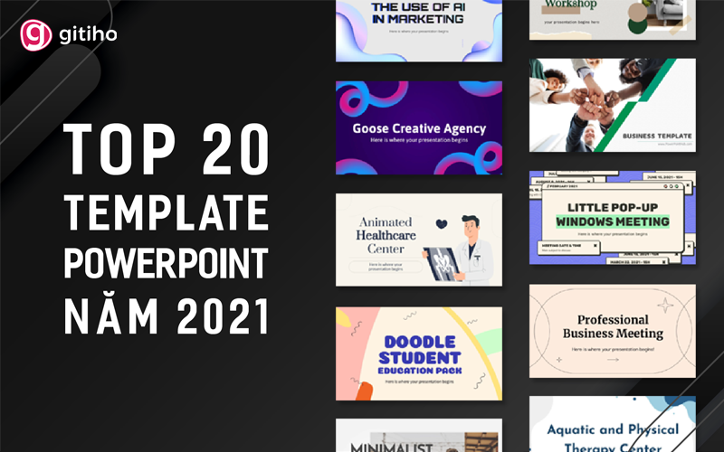 Chia sẻ miễn phí 20 mẫu PowerPoint đẹp nhất năm 2021