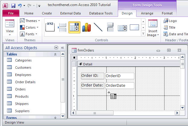 HƯỚNG DẪN CÁCH TẠO COMBO BOX TRONG ACCESS - PHẦN 1