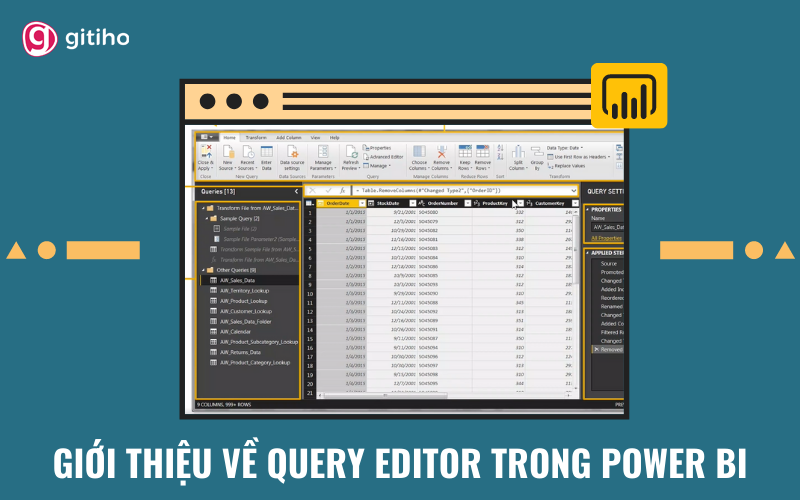 Kiến thức về Query Editor trong Power BI cho người mới bắt đầu