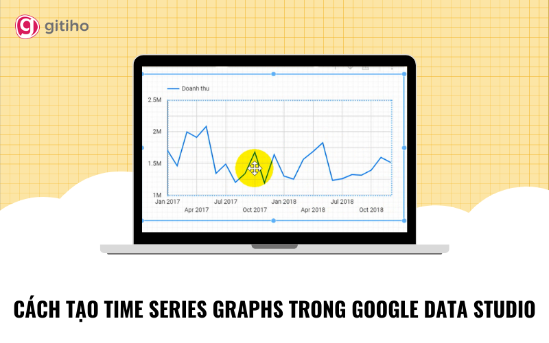 Cách tạo Time Series Graphs trong Google Data Studio