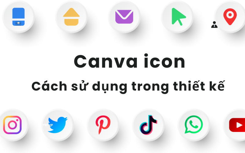 Tận dụng Canva icon để thiết kế của bạn trông nổi bật hơn