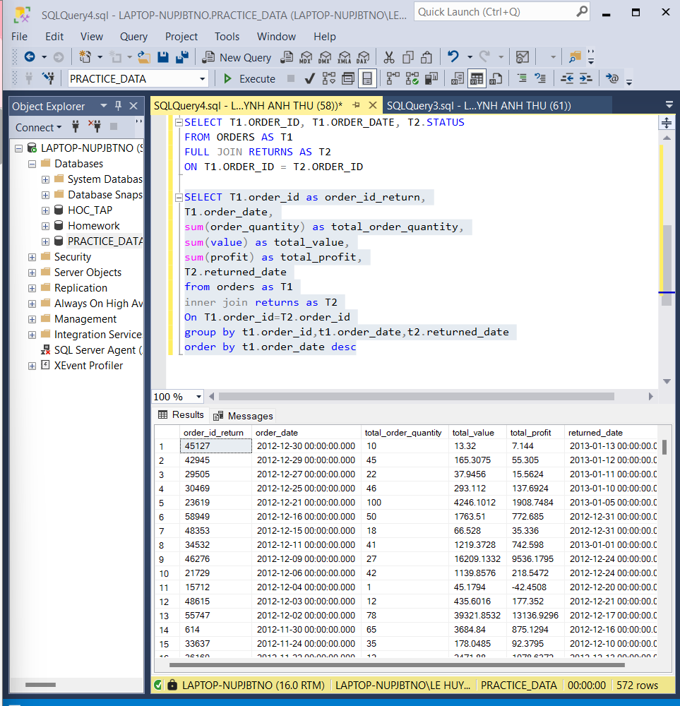 SQL for Data Analysis - Thành thạo SQL trong Phân tích dữ liệu