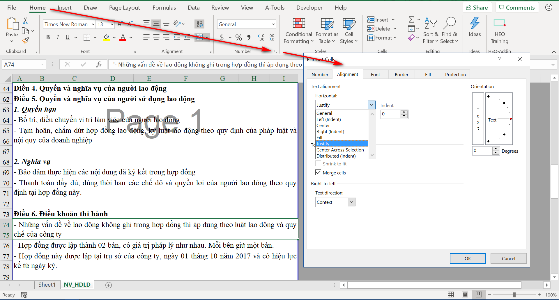 Name Box là gì? Cách trình bày văn bản trong Excel đẹp như Word.